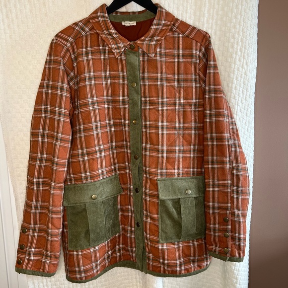 Hem & Thread | Jackets & Coats | Hem Thread Orange And Green ...